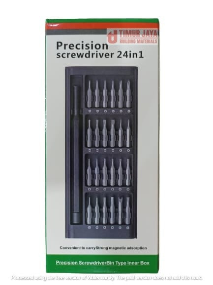 LUM OBENG SET 24 in 1 Screwdriver kit Hardware Tools Magnet – Timur Jaya