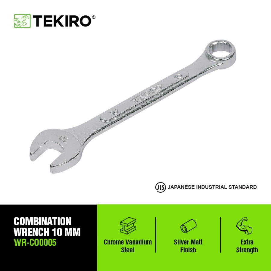 TEKIRO SATUAN Kunci Ring Pas 10 mm Combination Wrench Set – Timur Jaya