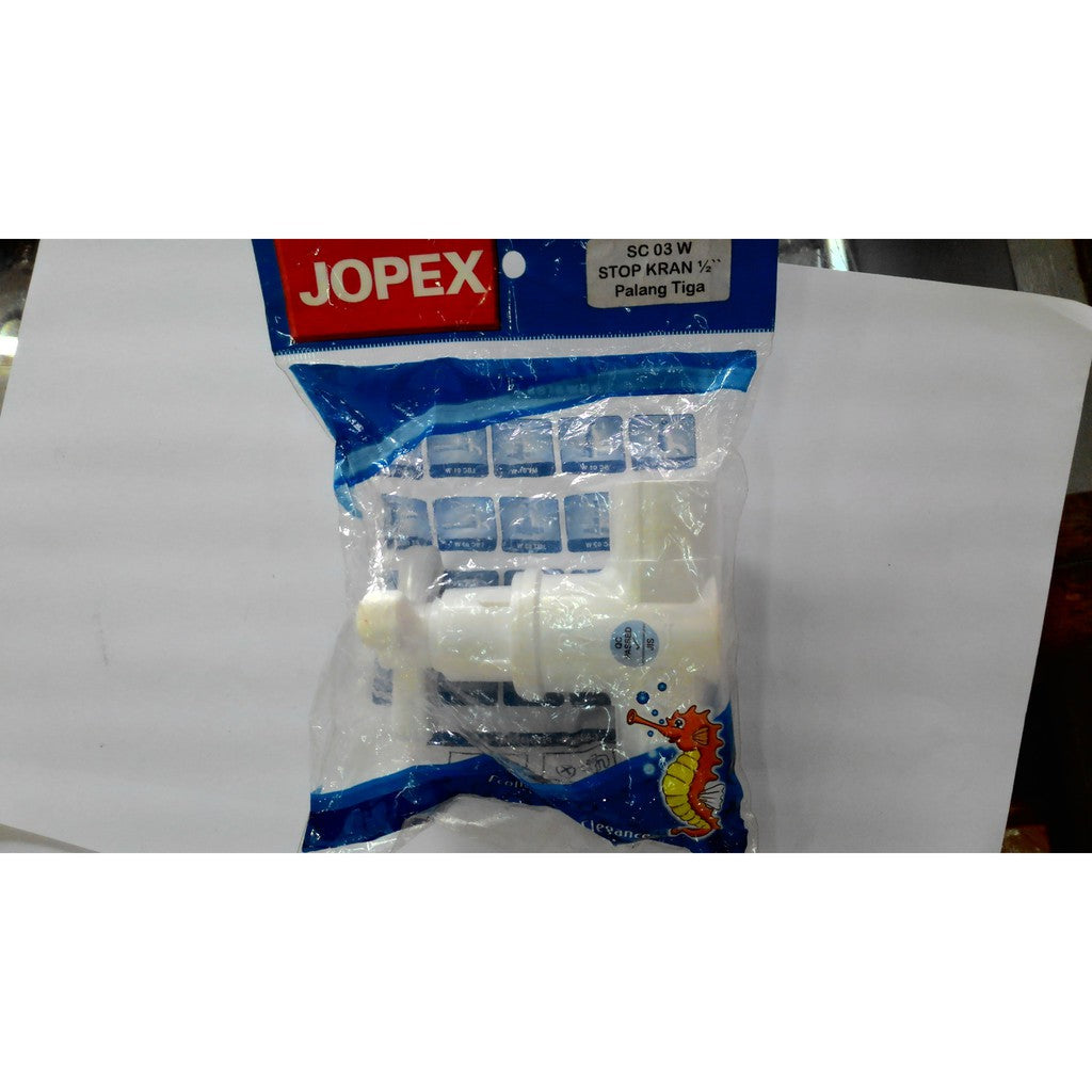 STOP KRAN / KERAN AIR SHOWER PLASTIK JOPEX SC 03 W – Timur Jaya