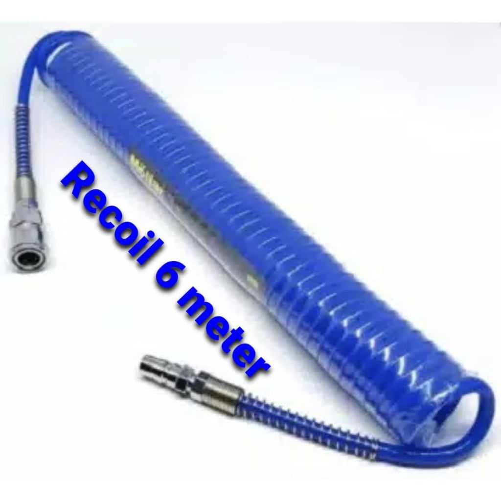 Selang recoil selang angin kompresor hijau 6 M NANKAI sklas tekiro ...