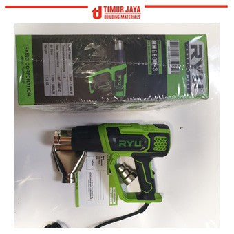 RYU RHG 600-3 Heat gun hot gun 250 2000 watt merk tekiro – Timur Jaya