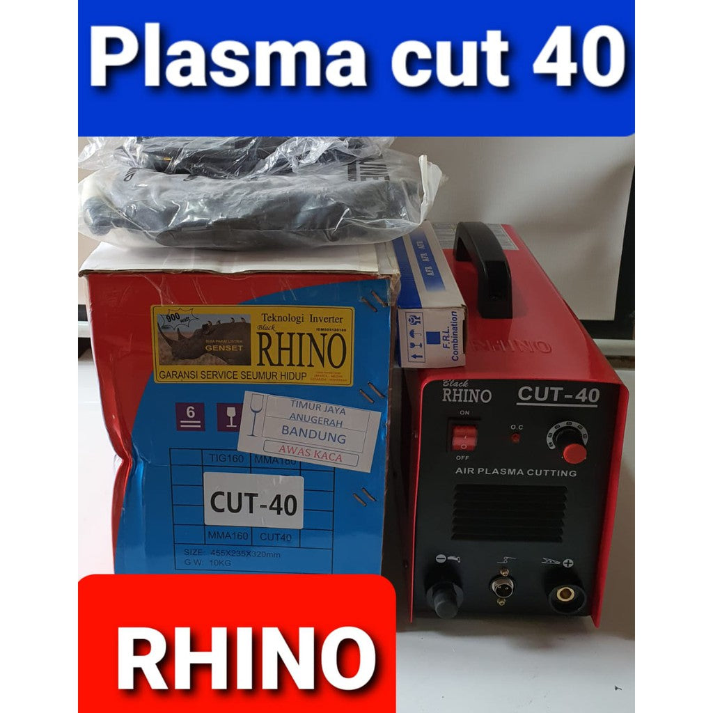 Mesin plasma cutting rhino Cut-40+Mesin potong Cut 40 – Timur Jaya