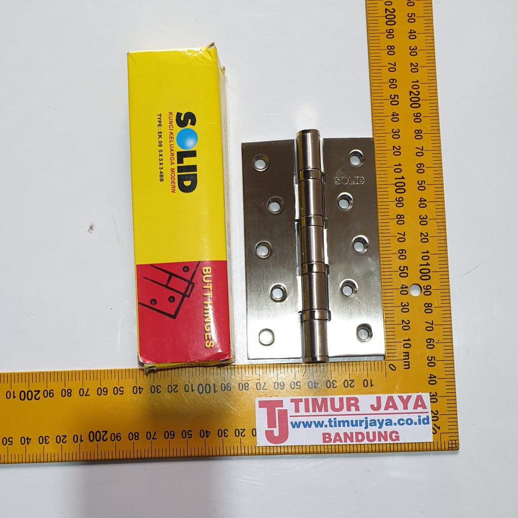 Engsel Solid 5 inch/ Engsel Pintu 5"" – Timur Jaya