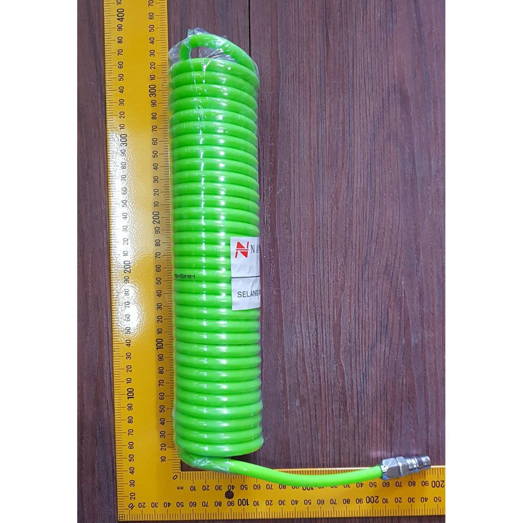 Selang recoil selang angin kompresor hijau 6 M NANKAI sklas tekiro ...