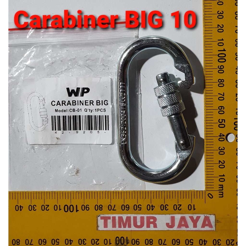 Wipro CARABINER BIG Alat Untuk Panjat Tebing & Flying Fox CB 01 – Timur ...