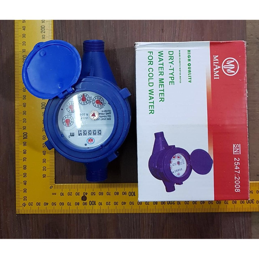Meteran Air MIAMI PVC PLASTIK – Timur Jaya