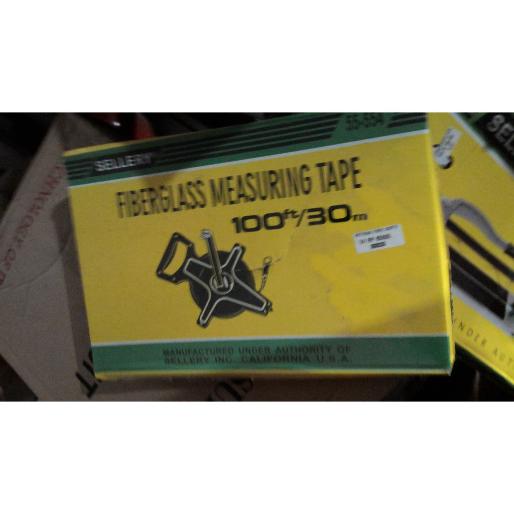 Meteran 50 Meter Sellery Fiberglass Measuring Tape – Timur Jaya