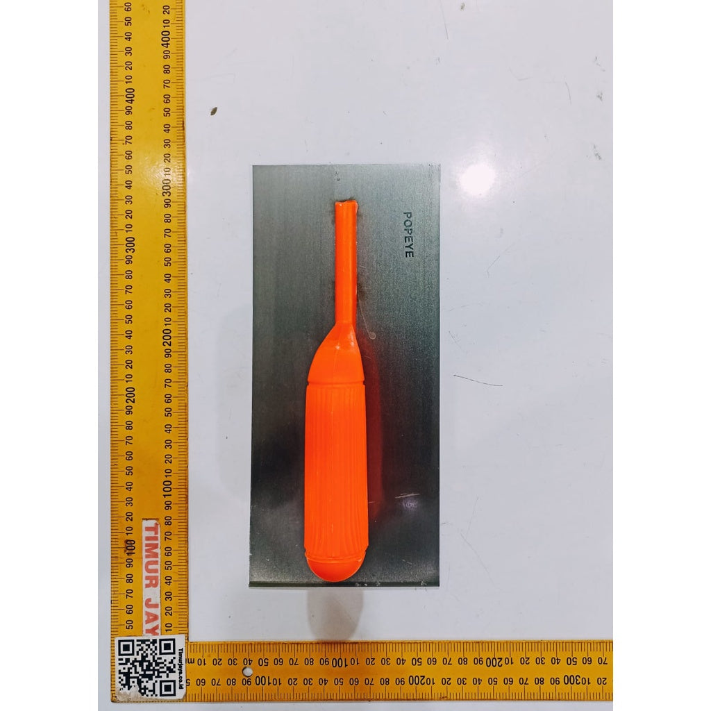 POPEYE roskam sendok semen Plat Besi 10 in Plester Segi gagang fiber ...